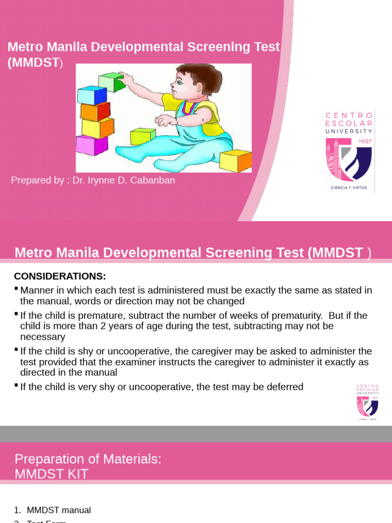 Module 6 Lesson 5 MMDST | PDF
