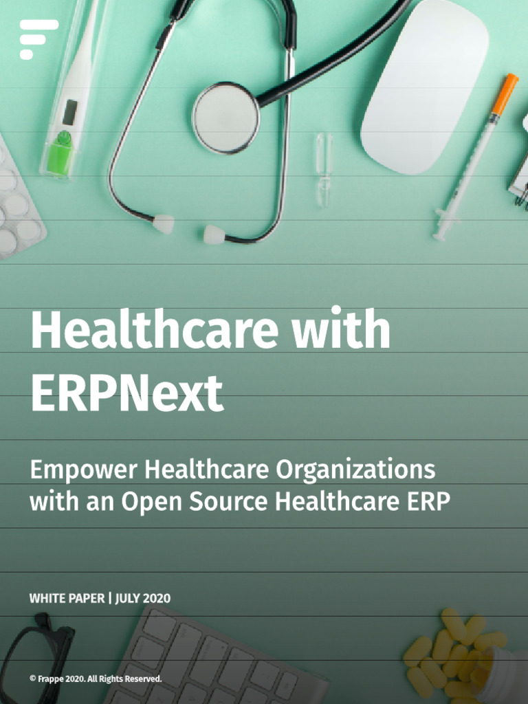 Healthcare With ERPNext | Download Free PDF | Health Care | Physical ...