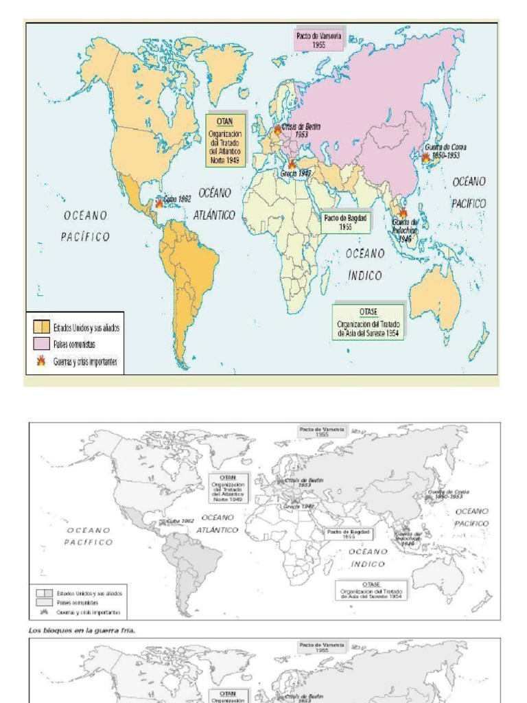 Act Mapas Guerra Fria | PDF