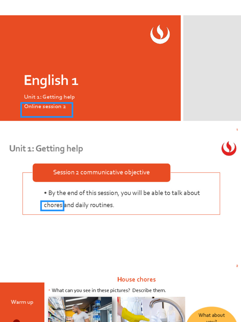 INGLES PPT Semana 2 | PDF | Human Communication