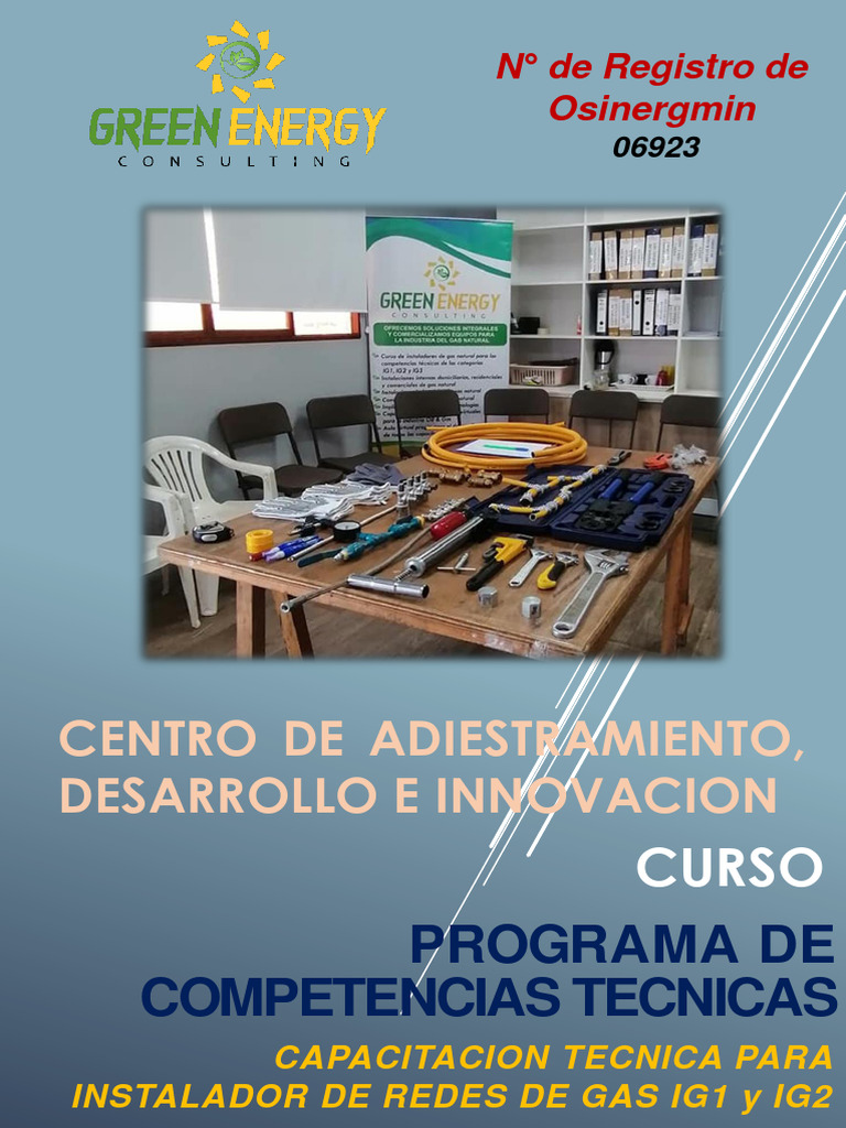 Curso - IG1 y IG2 - Green Energy - 2024 | PDF