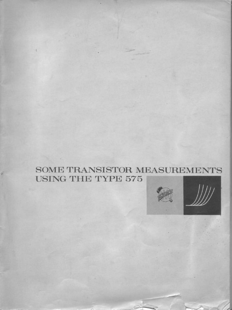 Using Tek 575 Opt | PDF