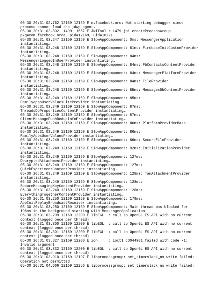 Log | PDF | Java (Programming Language) | Software
