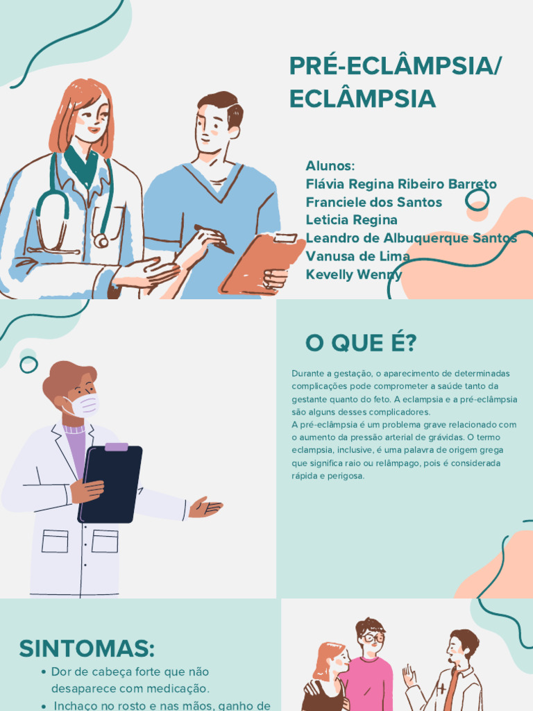 Pré Eclâmpsia Eclâmpsia | Download grátis PDF | Gravidez | Hipertensão