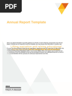 Approved Annual Academic Performance Reporting Template 2022 | PDF ...
