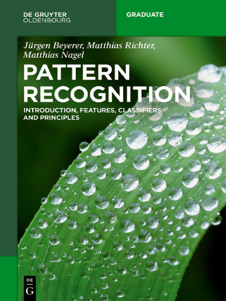 1 PATTERN RECOGNITION Introduction Features Classifiers and Principles - Compress | PDF ...