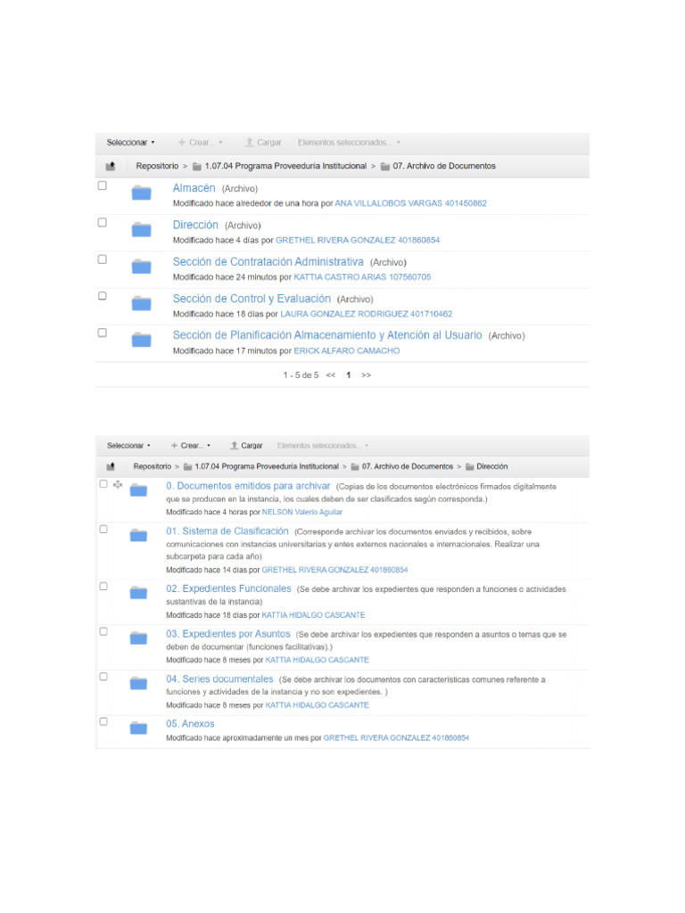 Guía para Archivar en Clasificación | PDF