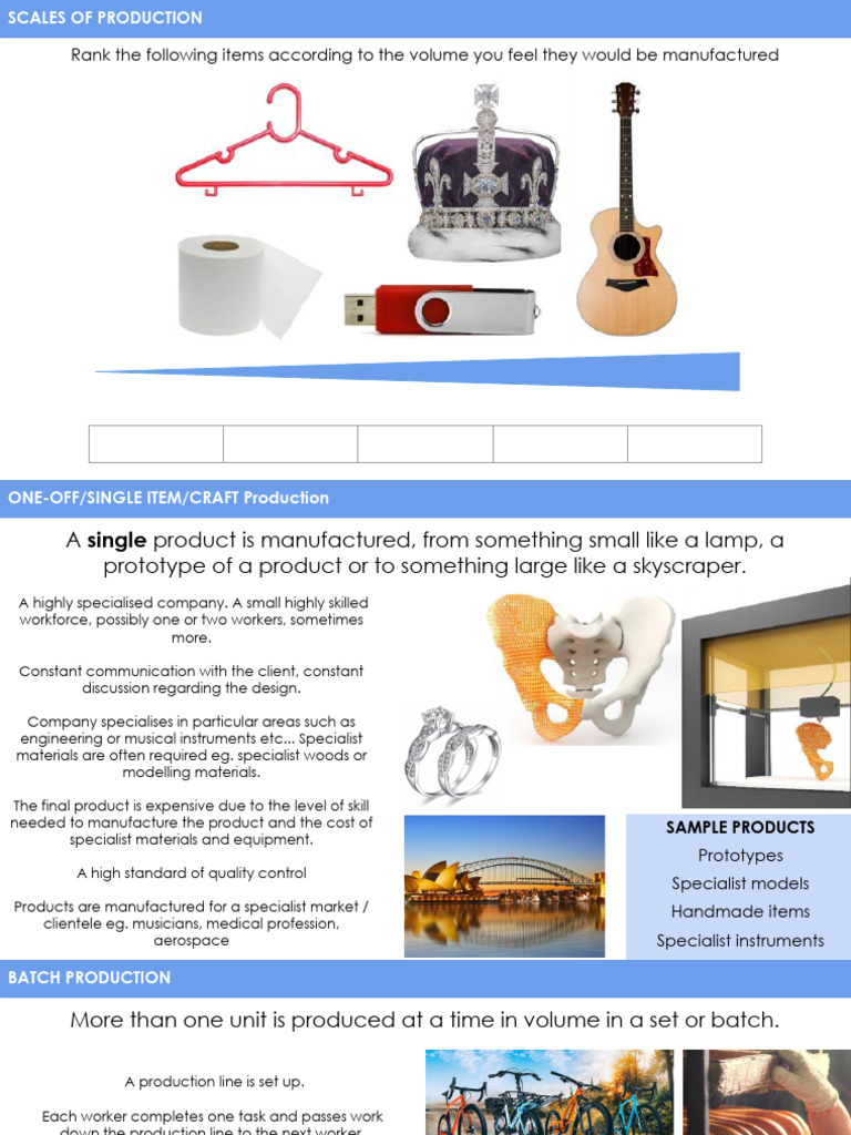 Ig Scales of Production 2 | PDF | Automation | Mass Production