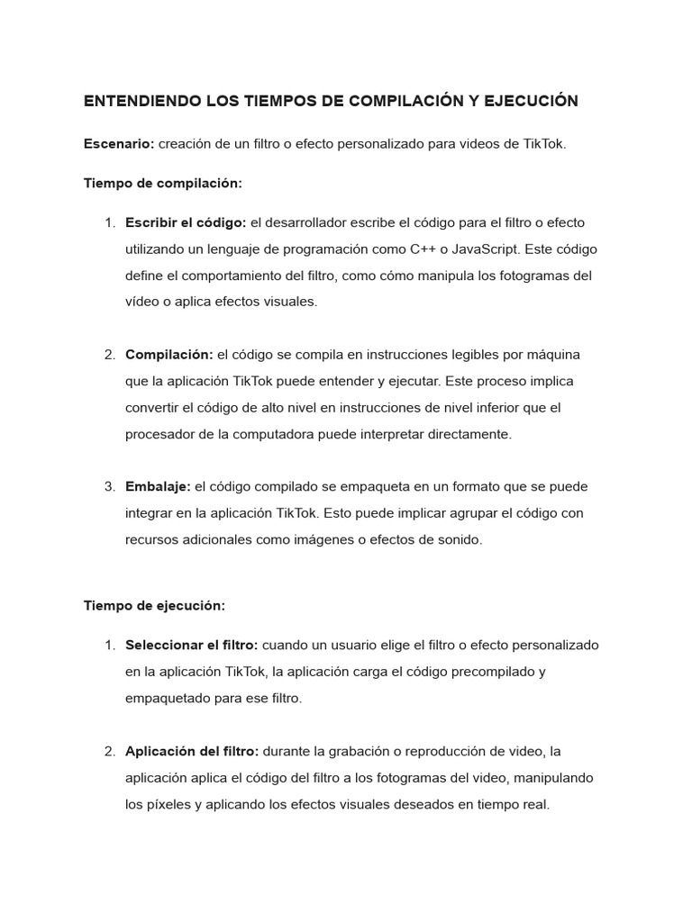 Entendiendo Los Tiempos de Compilación y Ejecución | PDF | Compilador ...
