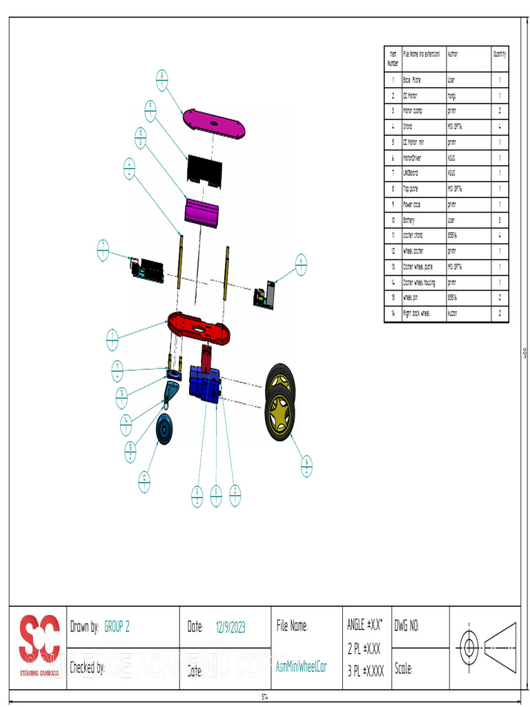 Asm Mini Wheel Car | PDF | Vehicle Technology