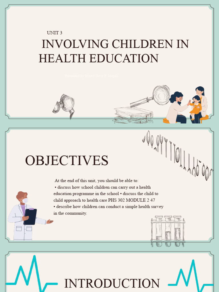 Health Education Programme by School Children in The School | PDF ...