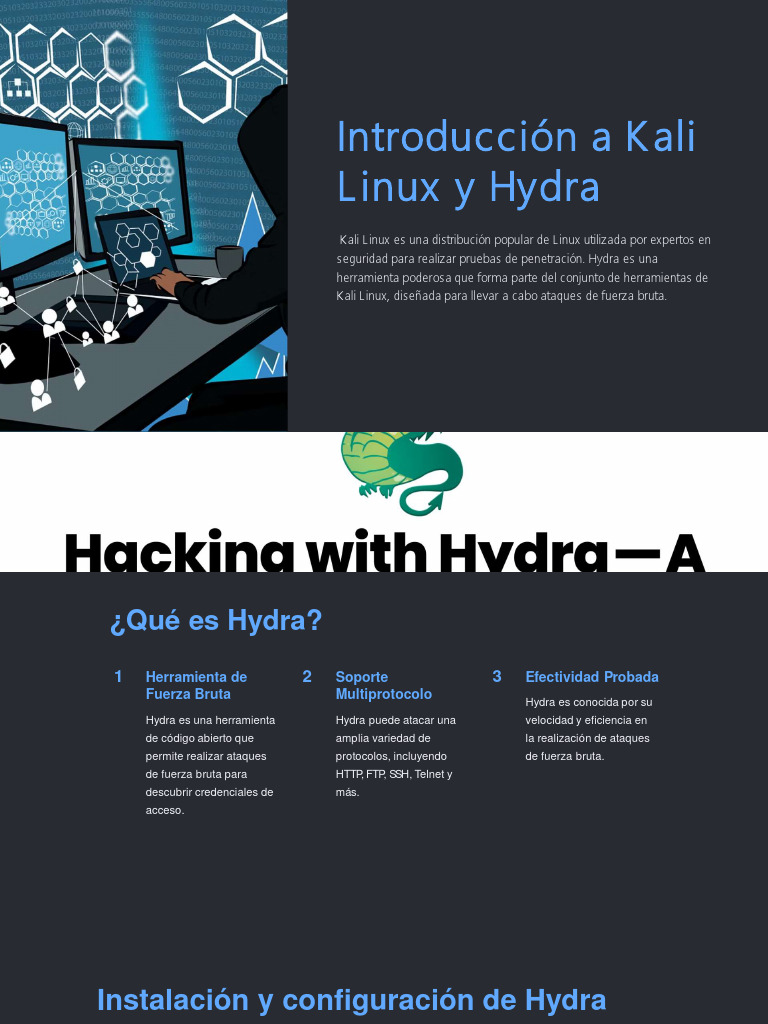 Introduccion-a-Kali-Linux-y-Hydra 2024 | PDF | Contraseña | Autenticación