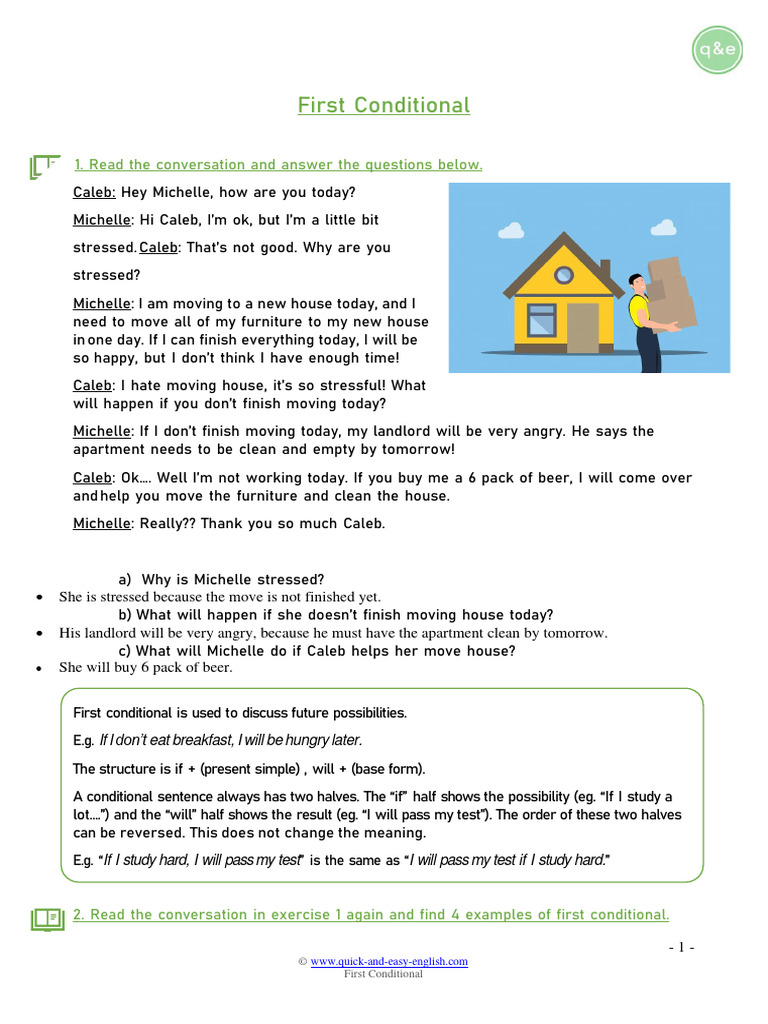 First-Conditional-SV-A2 - WILSON BUITRAGO 20182025069 | PDF