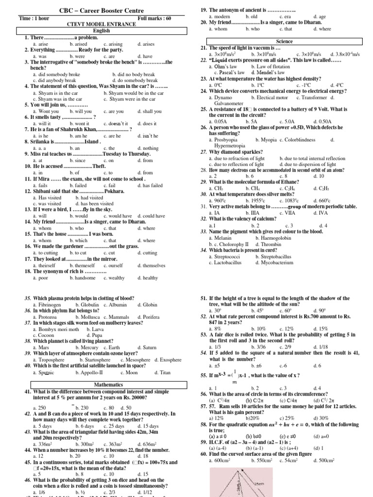 Ctevt Exam 3 | Download Free PDF | Atmosphere