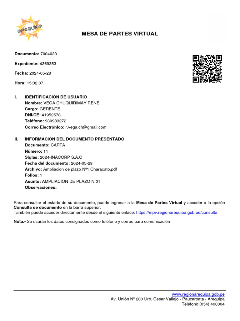 Documento Ejemplo | PDF