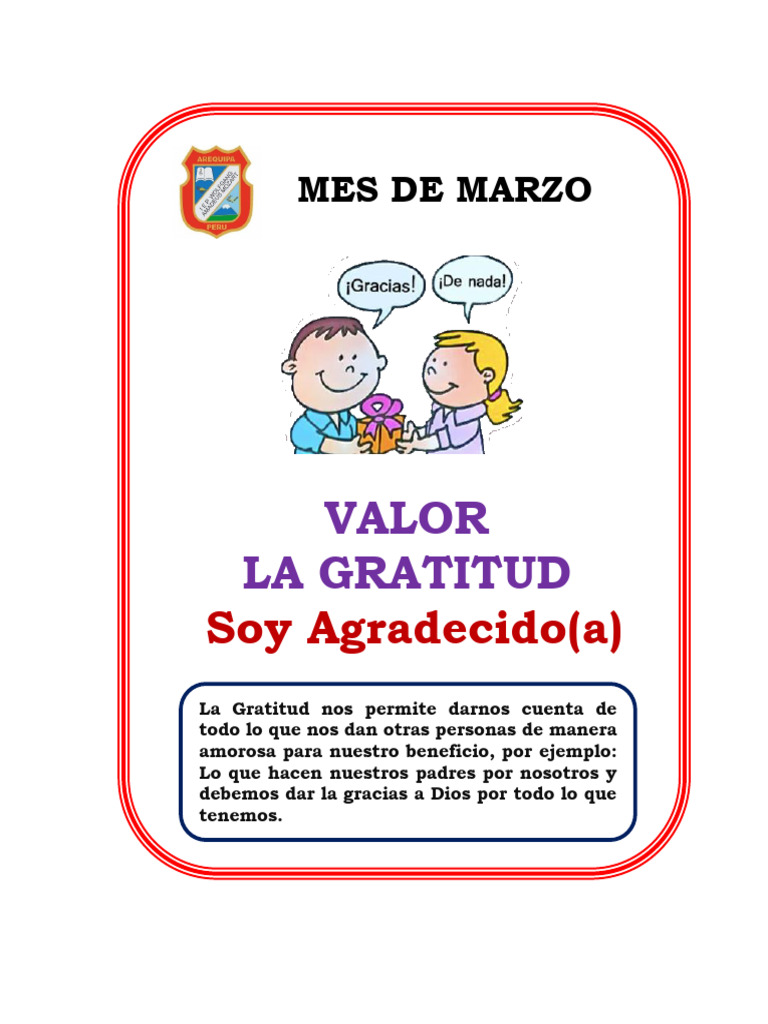 Los Valores 2024 | PDF | Tolerancia | Amistad