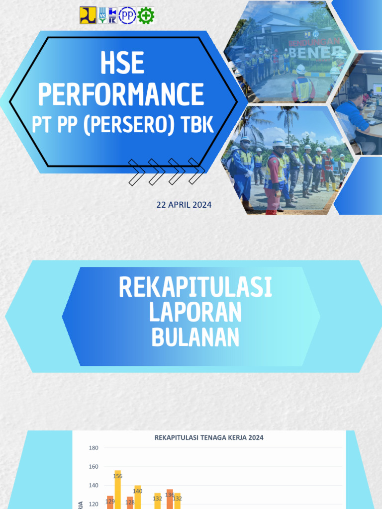 Bahan Rapat Eksternal Hse April 2024 | PDF