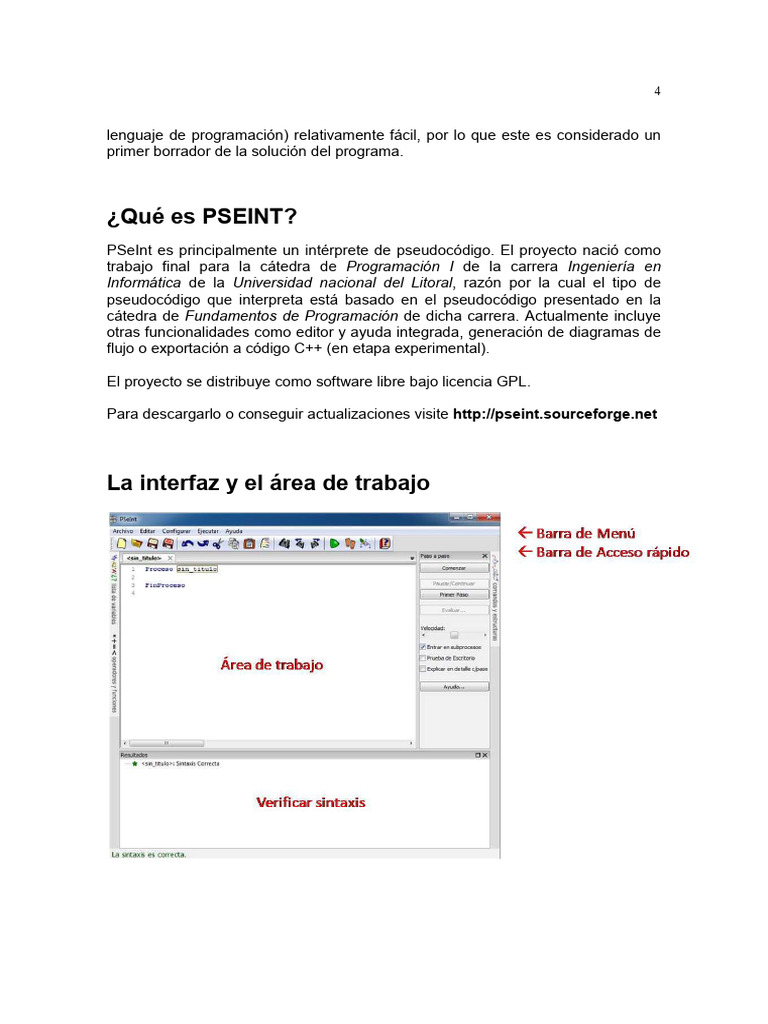 Introducción a PSeInt y Pseudocódigo | PDF | Tipo de datos ...