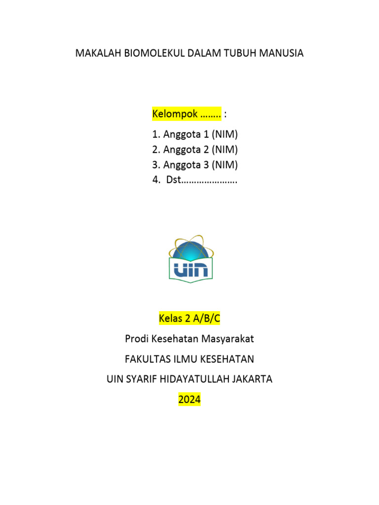 Format Makalah 1 | PDF