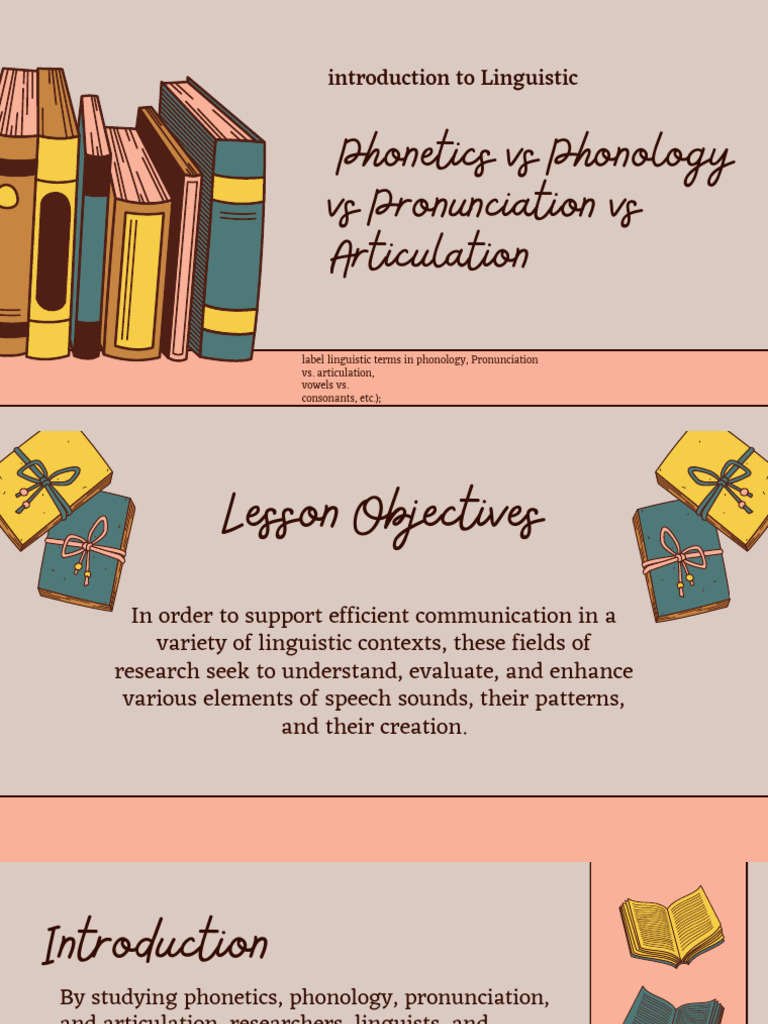 Phonetics, Phonology, and Pronunciation Explained | PDF | Phonetics ...