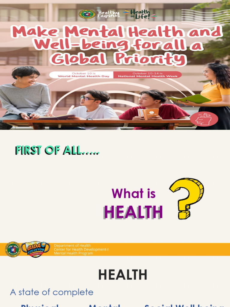 Understanding Mental Health and Well-Being | PDF | Mental Health ...