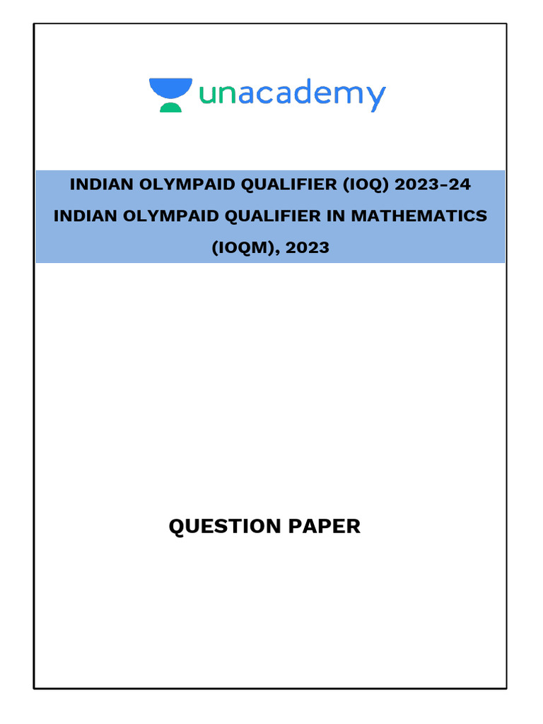 Math Olympiad Practice Questions | PDF | Triangle | Numbers