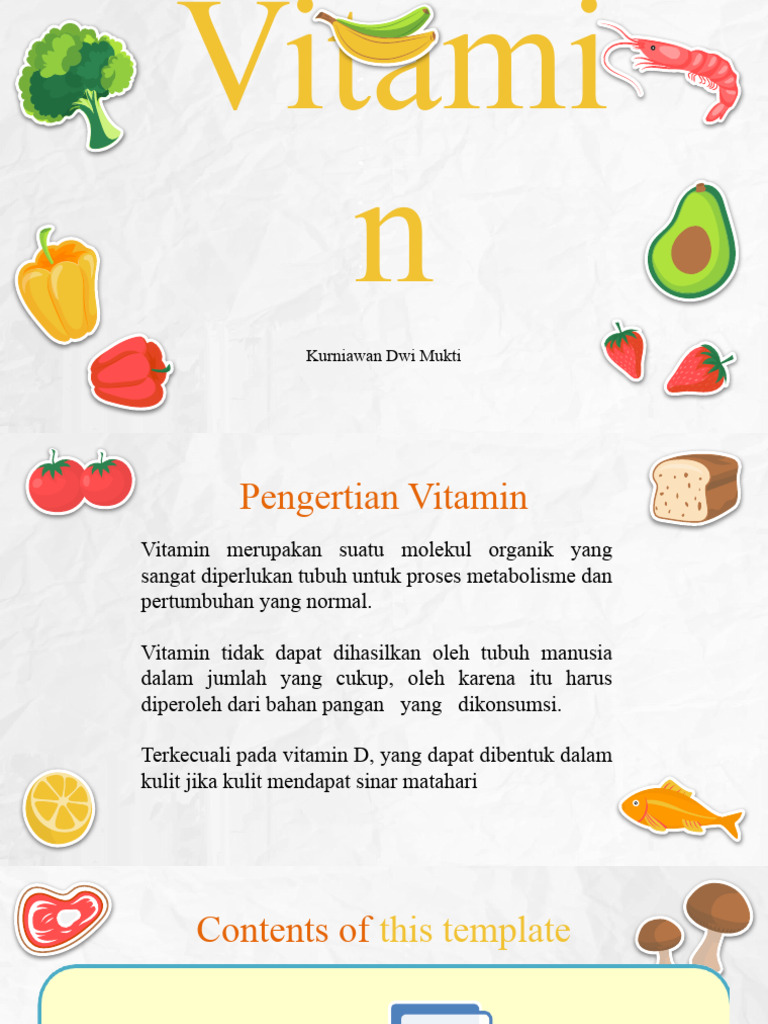 Vitamin | PDF | Kesehatan Holistik