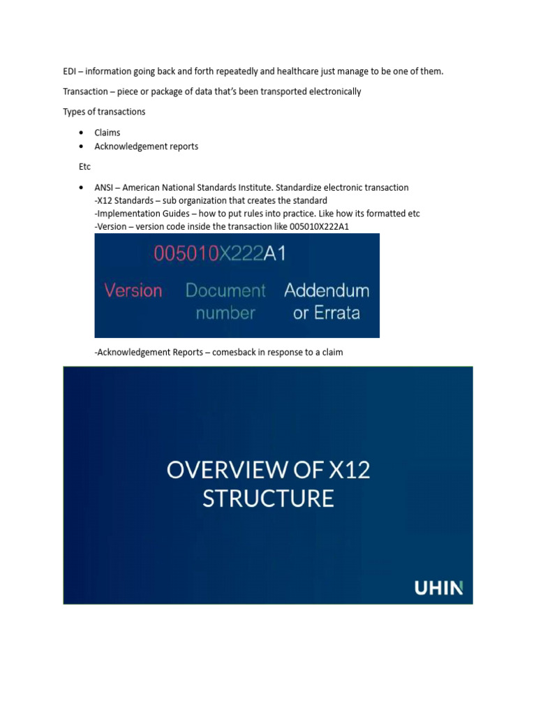 Advanced EDI Reading X12 Webinar 2018 | Download Free PDF | Electronic ...