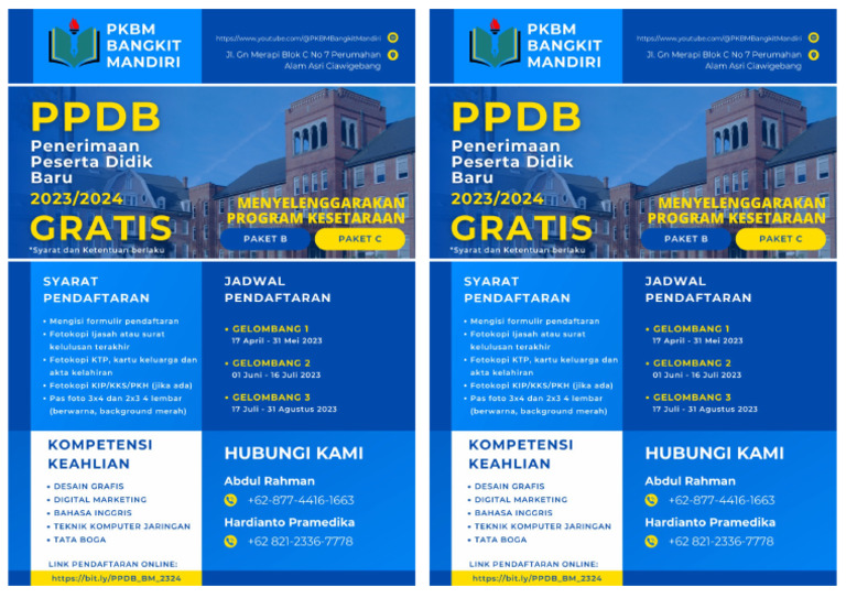 Brosur Ppdb 2023 2024 Pdf