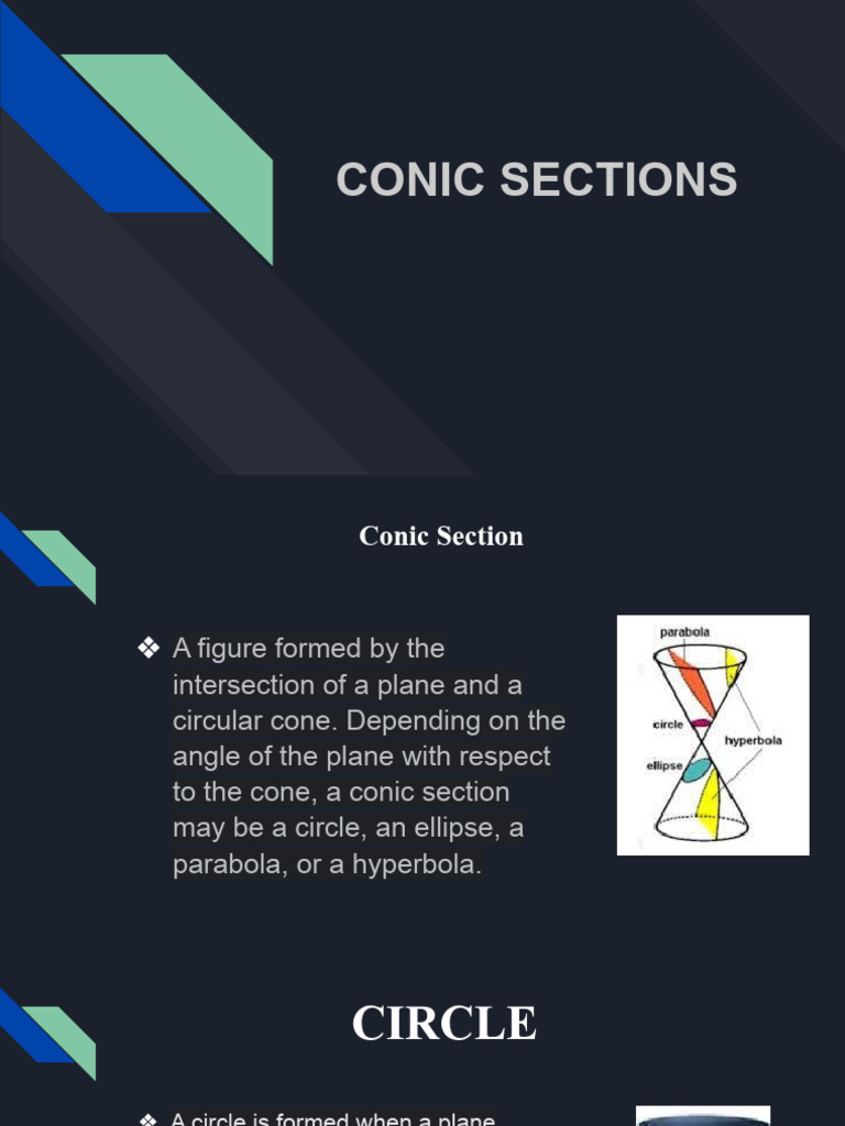 Conic Sections | PDF