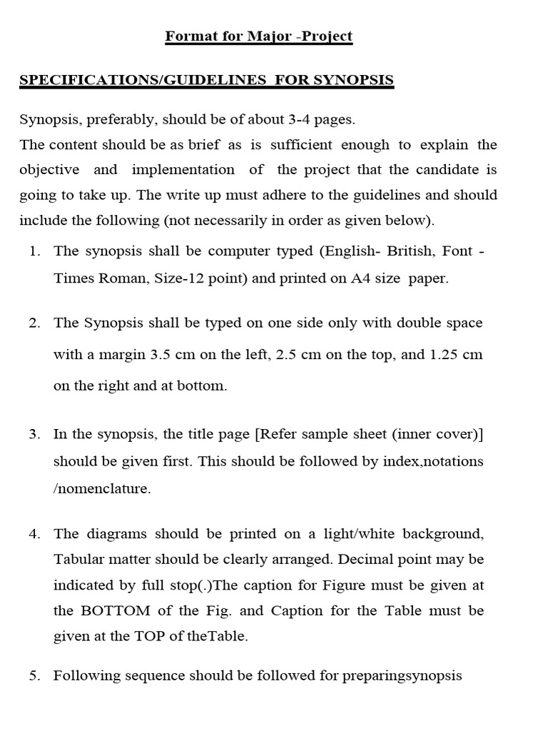 Synopsis of Major Project | PDF | Computers