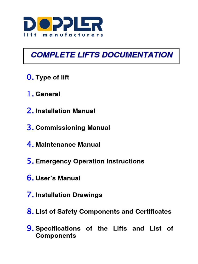 Doppler Installation Manual A (Mechanical) en | PDF | Valve | Pump
