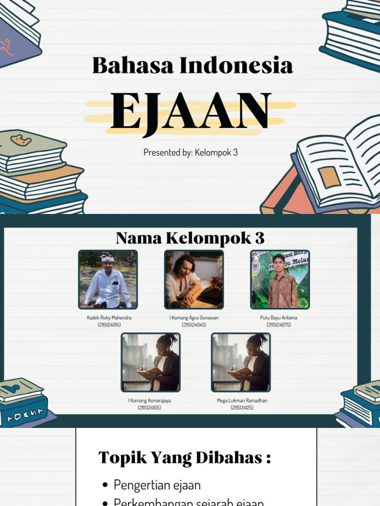 Kelompok 3 - Ejaan | PDF