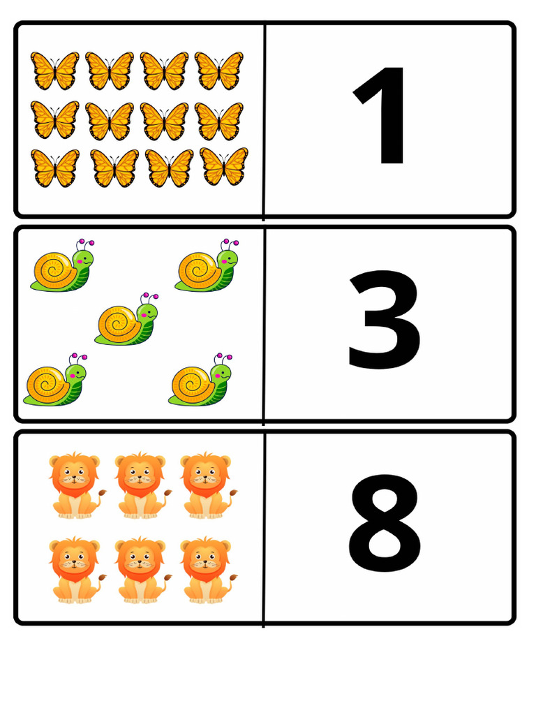 Domino de Numeros Hasta El 15 | PDF