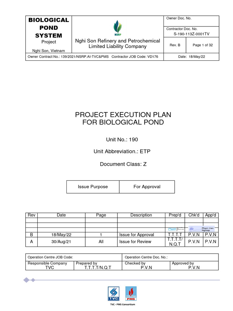 Project Execution Plan Download Free Pdf Project Management