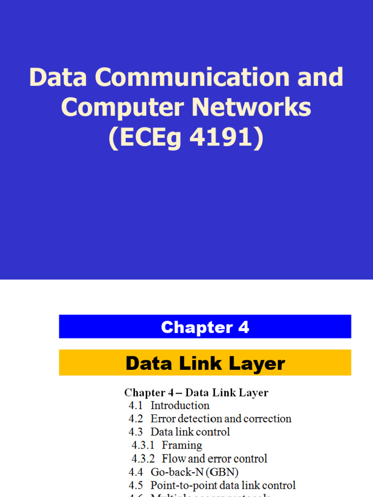 Chapter04 Of Data Communication Pdf Ethernet Network Switch