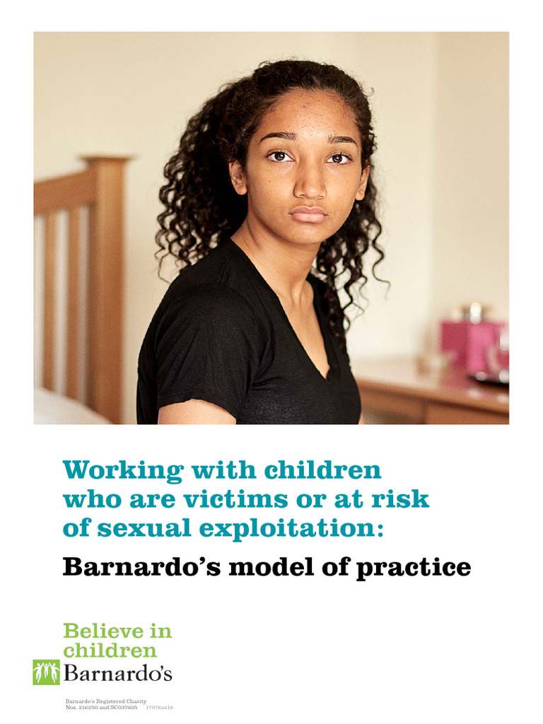 Barnardos Practice Model For Working With Children Who Are Victims or at Risk of CSE | PDF ...