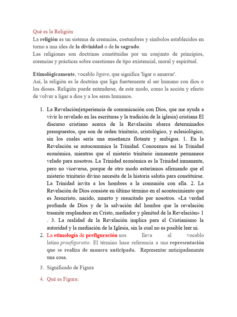 Qué Es La Religión | PDF | Dios | Trinidad