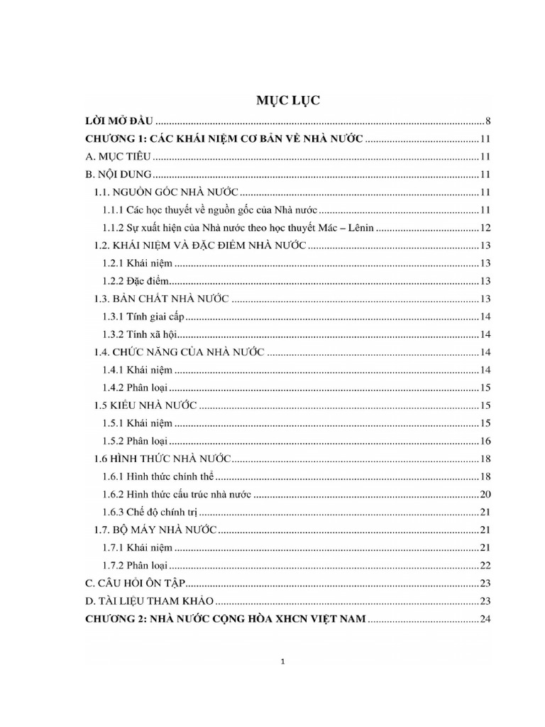 Tap Bai Giang Phap Luat Dai Cuong | PDF