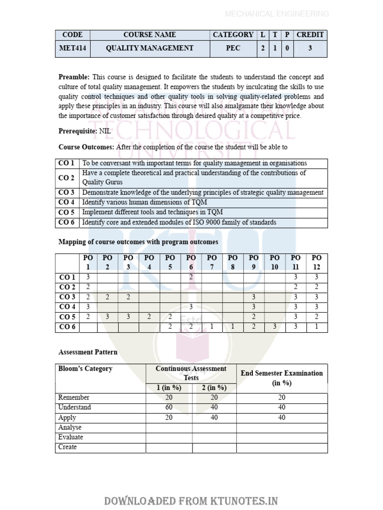 Quality Management | PDF | Quality Management | Iso 9000