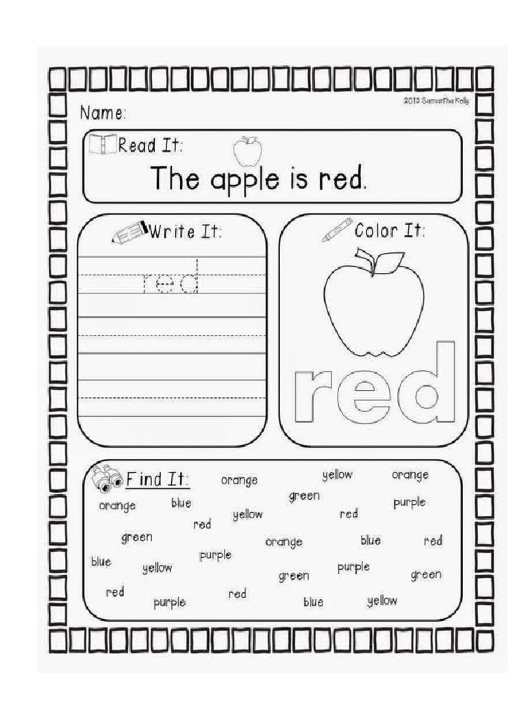 Fun Worksheet 2 | PDF