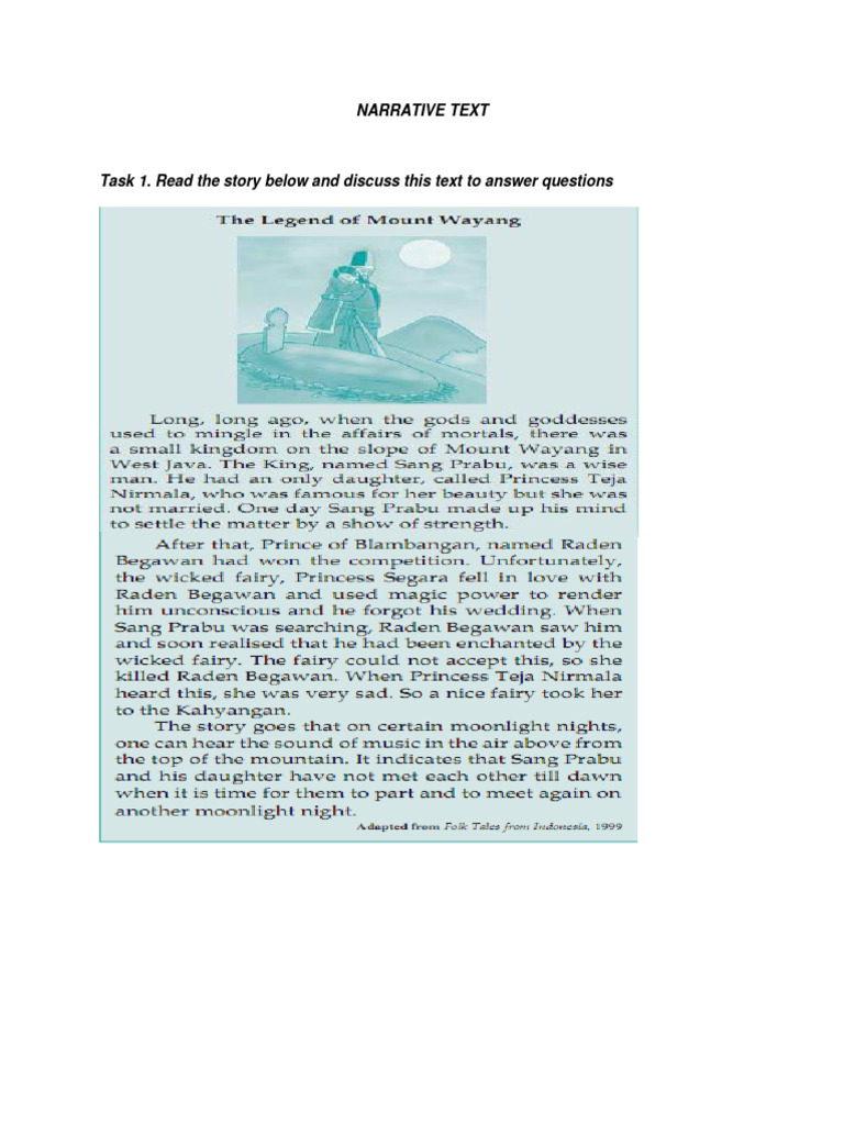 Exercise of Narrative | PDF