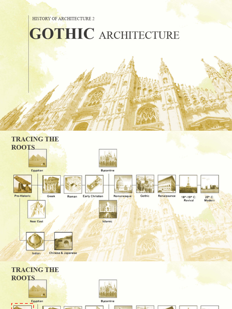 02 Gothic Architecture | PDF | Gothic Architecture | Vault (Architecture)