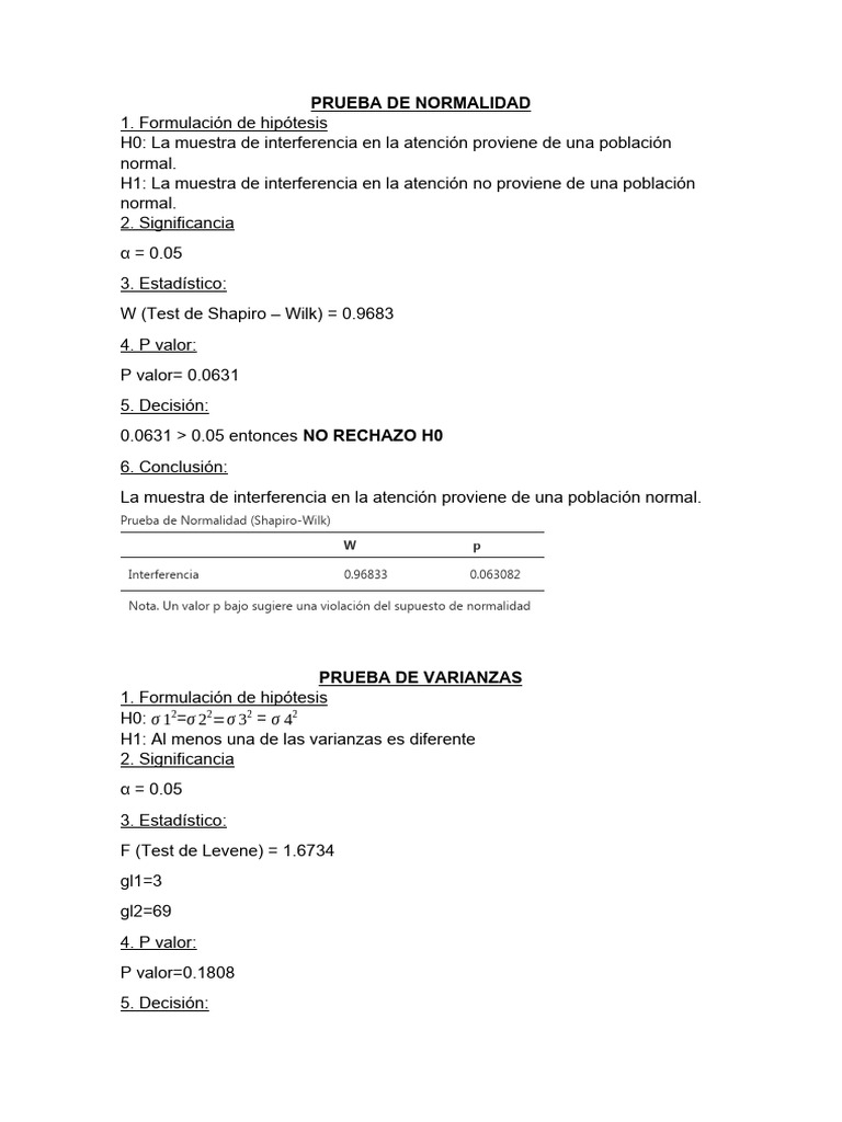 Anova de Un Factor Clase 1 | Descargar gratis PDF | Valor P | Análisis ... Anova de Un Factor Clase 1 | Descargar gratis PDF | Valor P | Análisis ...