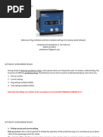 Relay Settings and Calculations Guide | PDF | Relay | Force