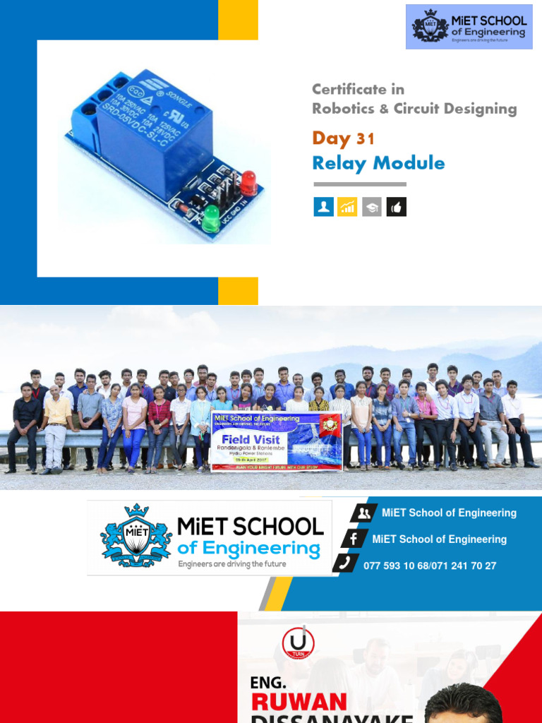 Arduino Relay Module Tutorial | PDF | Relay | Switch