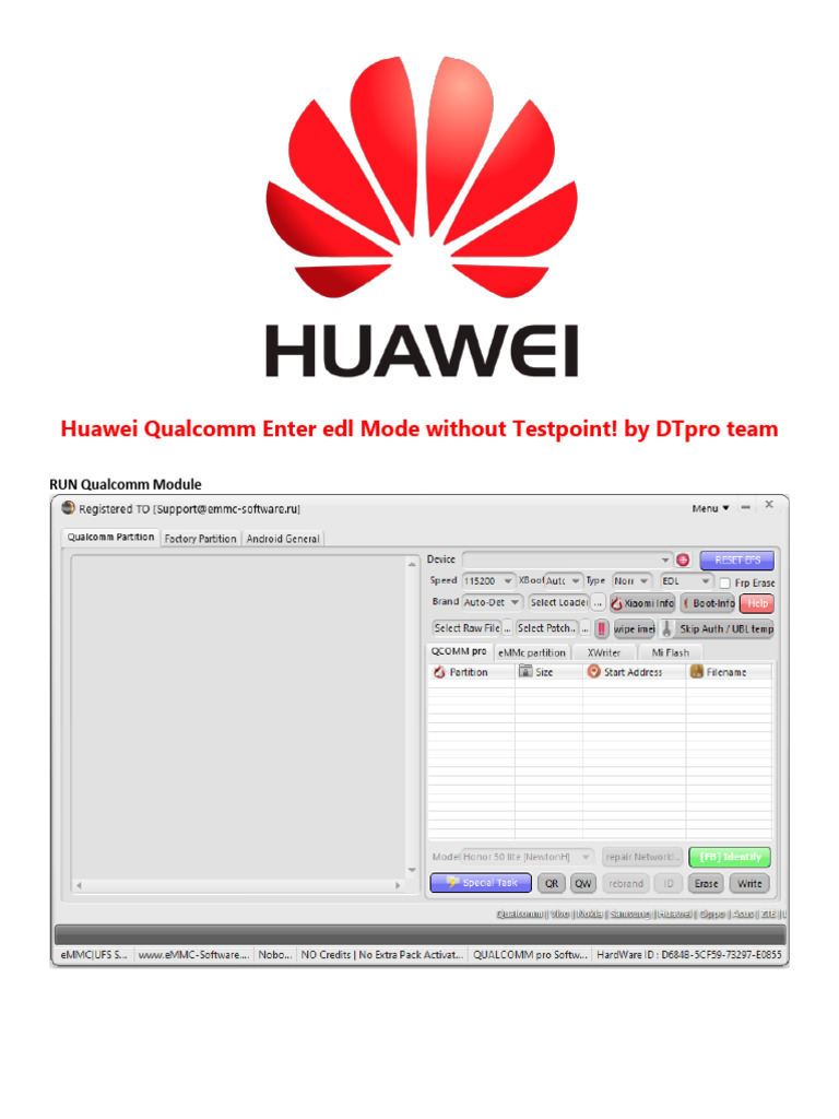 Entering EDL Mode on Huawei Devices | PDF | Business | Computers