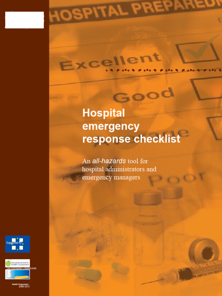 Hospital Emergency Response Checklist | Download Free PDF | Emergency ...