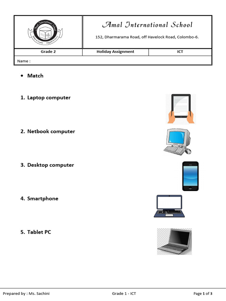 Grade 2 ICT | PDF