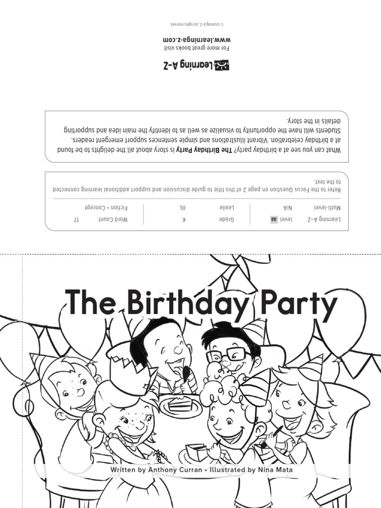 Birthday Party | PDF